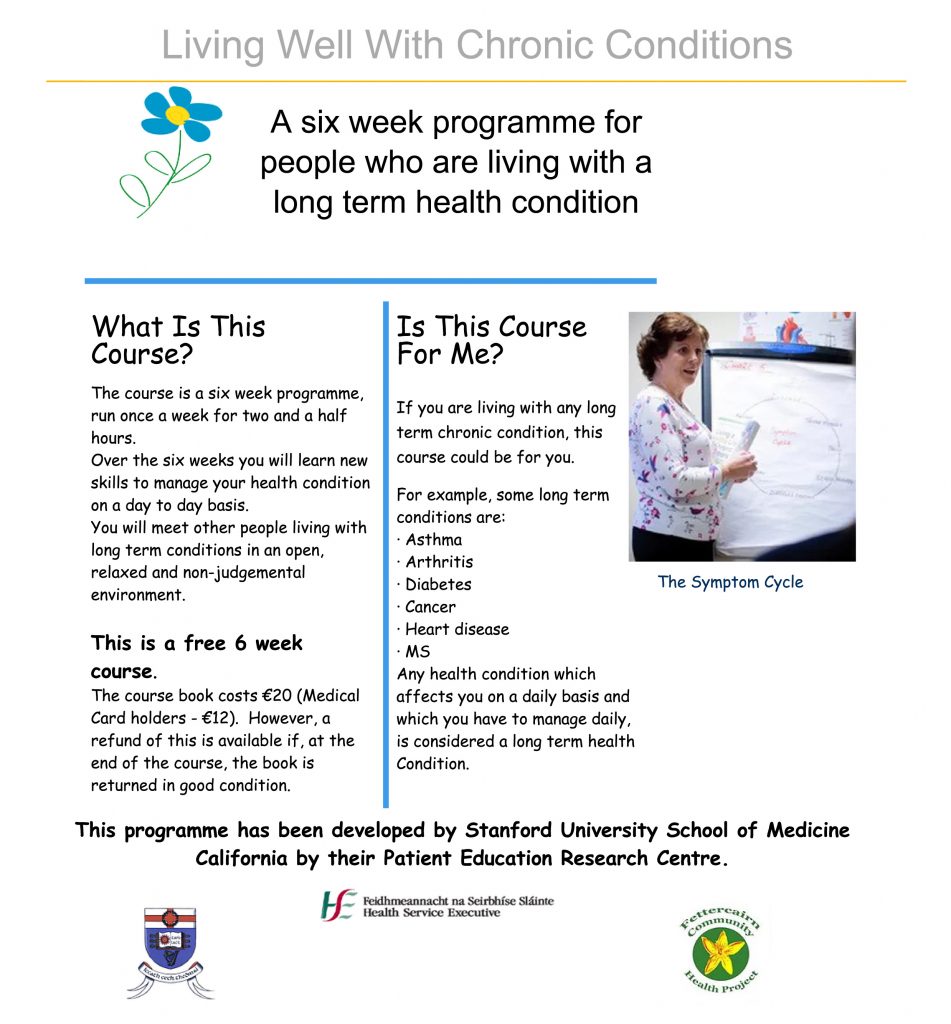 FREE COURSE Living Well With Chronic Conditions - ICUsteps Dublin