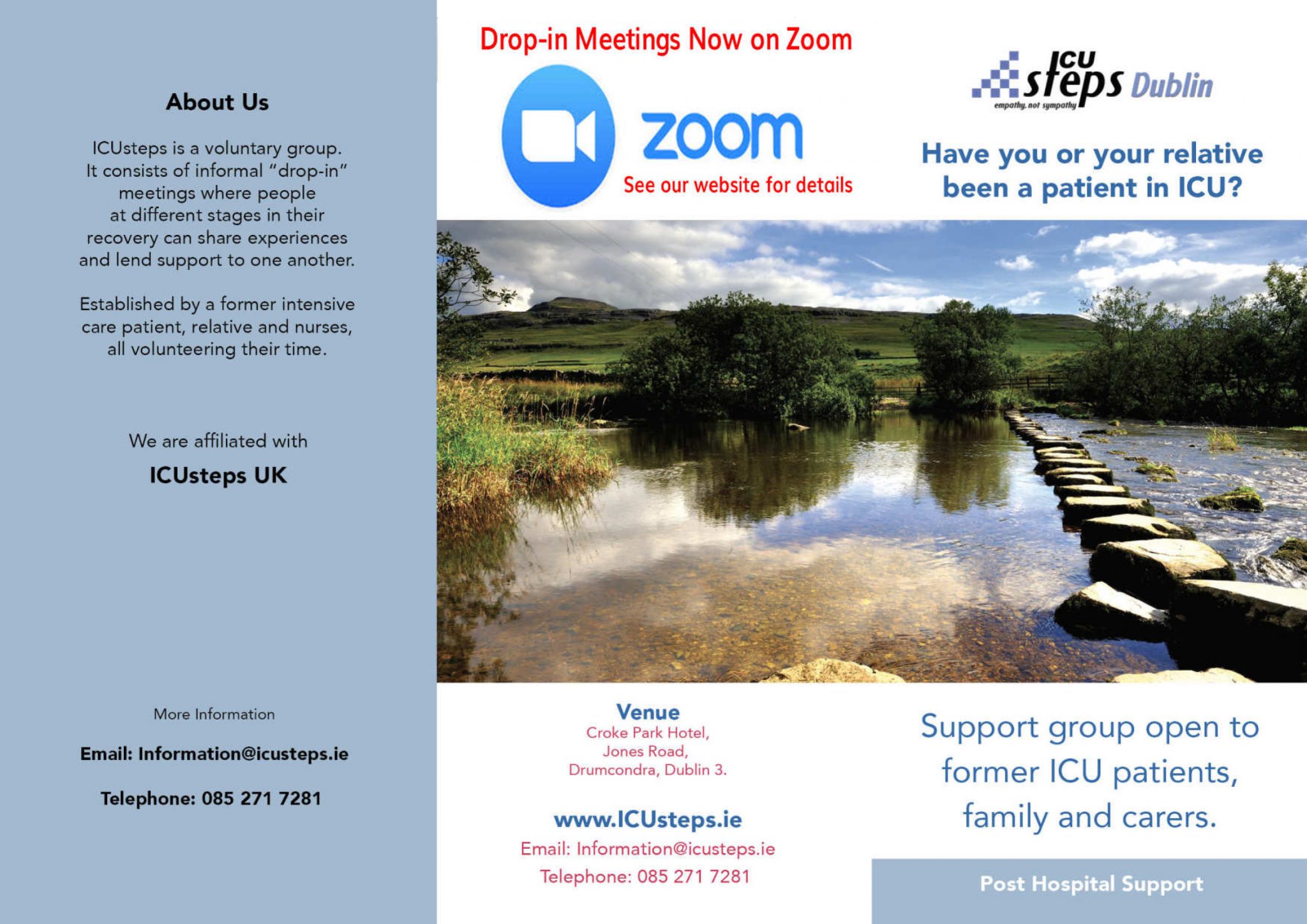 ICUsteps Dublin Patient Booklet - ICUsteps Dublin